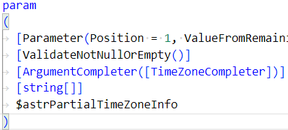 Powershell argument completers - Microsoft Q&A
